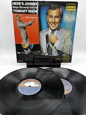 Johnny Carson Heres Johnny Magic Moments From The Tonight Show LP Vinyl ...