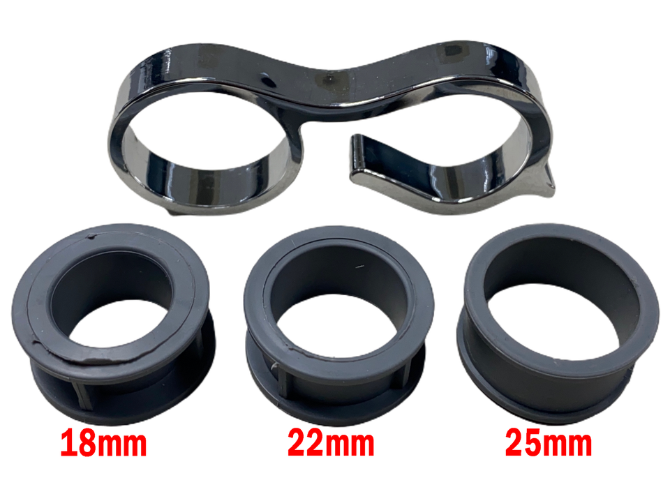 Universal Shower Hose Retainer Clip for Shower Slide Rail Handset 18mm ...