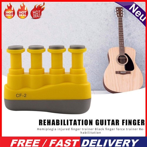 Finger Strengthener Hand Grip Equipment Guitar Finger Exerciser Trainer ...