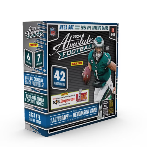 2024 Panini Absolute Football NFL Trading Cards Mega Box | eBay