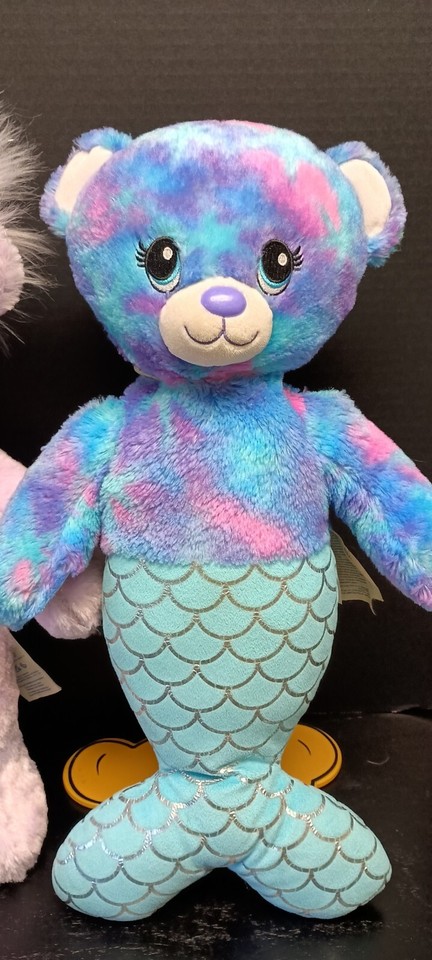 Build A Bear Lot Of 2 Little Mermaid Ursula & Mermaid Bear | eBay
