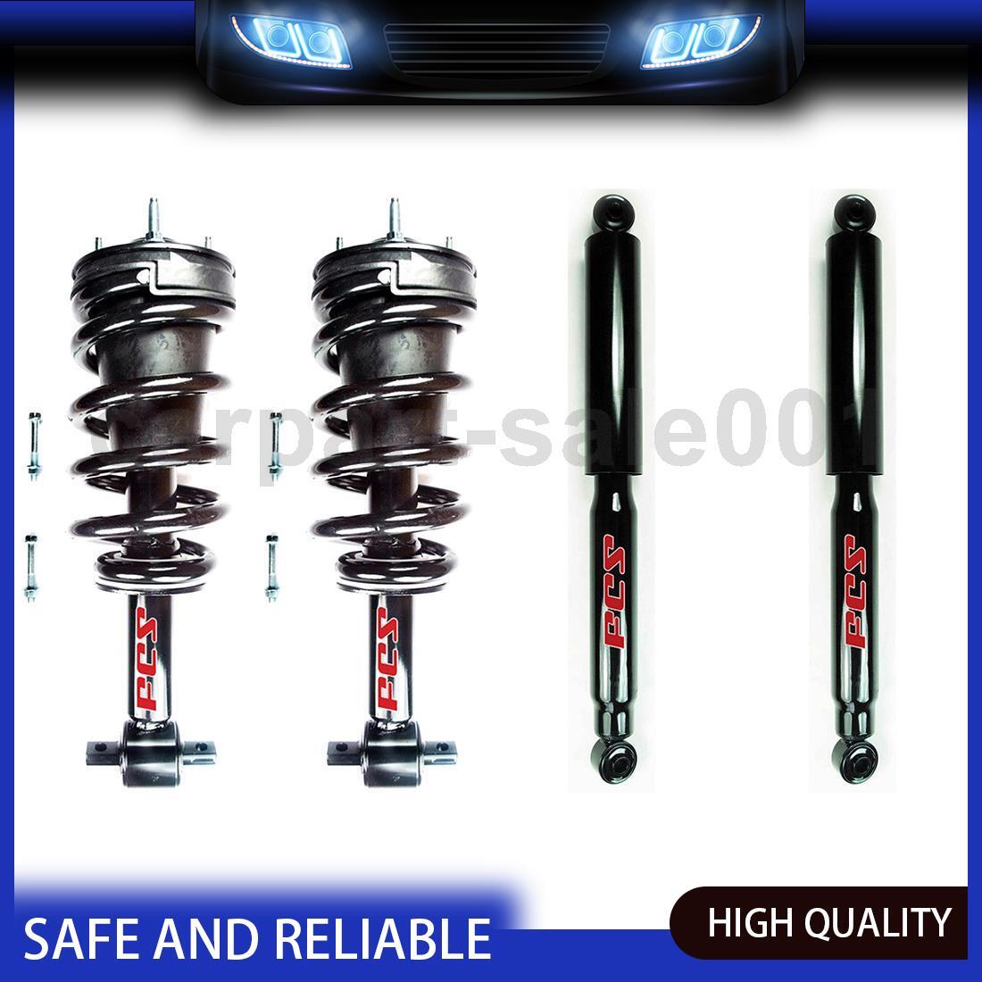 4x FCS Shocks Struts Assembly Front Rear For GMC Yukon 2008-2013 4WD ...