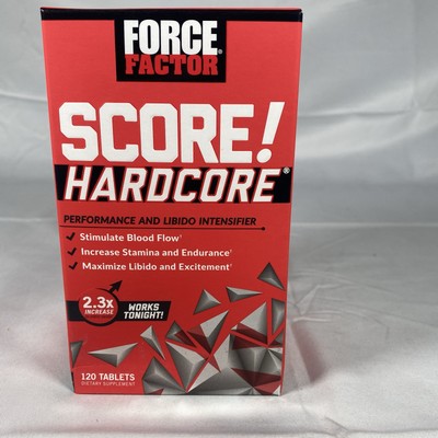 SCORE! Hardcore®, Performance and Libido Intensifier, 120 Tablets | eBay