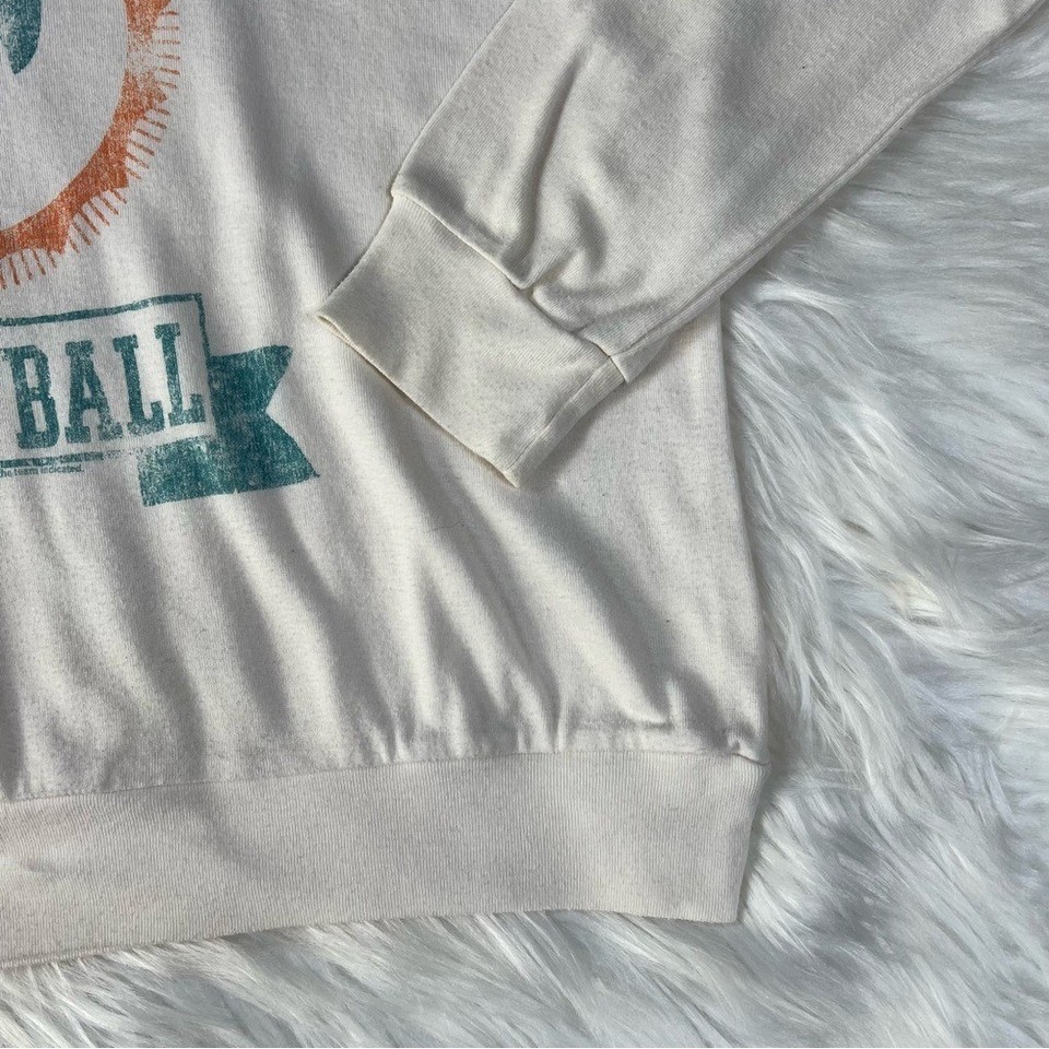 Miami Dolphins Throwback Logo Junk Food Tee | eBay
