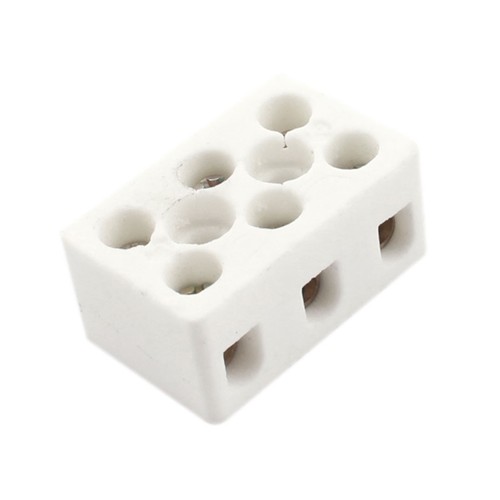 High Temperature Resistant Insulation Ceramic Terminal Block AC 250V ...