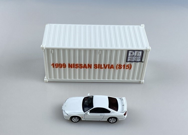 DM 1/64 Scale Nissan Silvia S15 1999 White Diecast Car Model Toy Gift ...