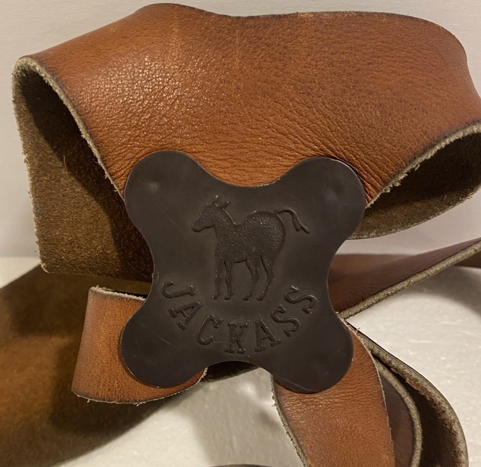 Vintage Jackass Leather Shoulder Holster with Belt Clip. Excellent ...
