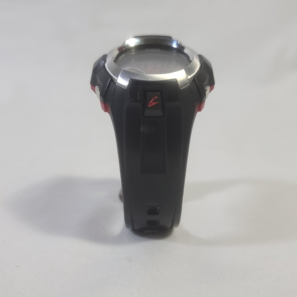 Casio G-Shock Data Memory G-3011 Digital Men's Black Red Silver Watch ...
