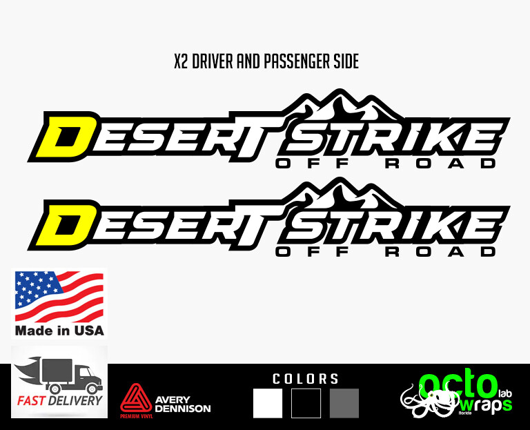 fit nissan frontier offroad 4X4 Desert Runner pro4x Titan decal sticker ...