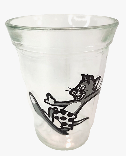 WELCH'S JELLY 1990 TOM & JERRY 4" JUICE GLASS TOM SURFING VINTAGE | eBay