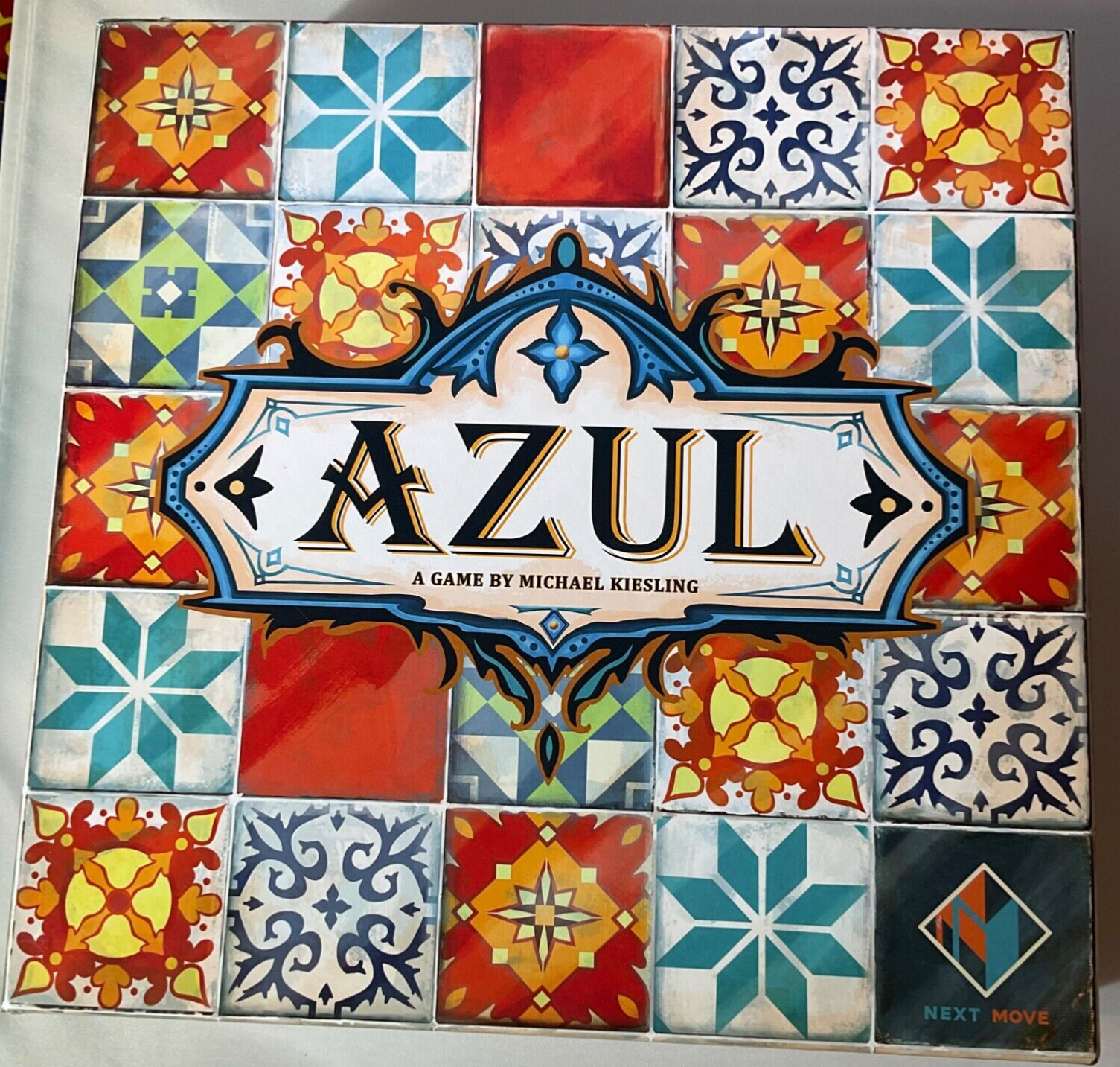 AZUL Tile Board Game, A Game By Michael Kiesling, Next Move Games 100% ...