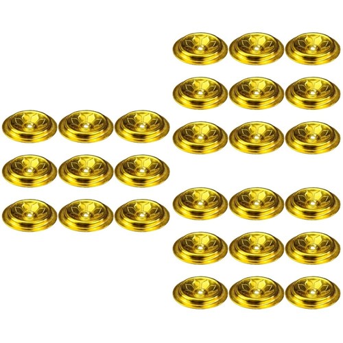 27 Pcs Oil Float Aluminum Lamp Floating Holders Wicks Buddha | eBay UK