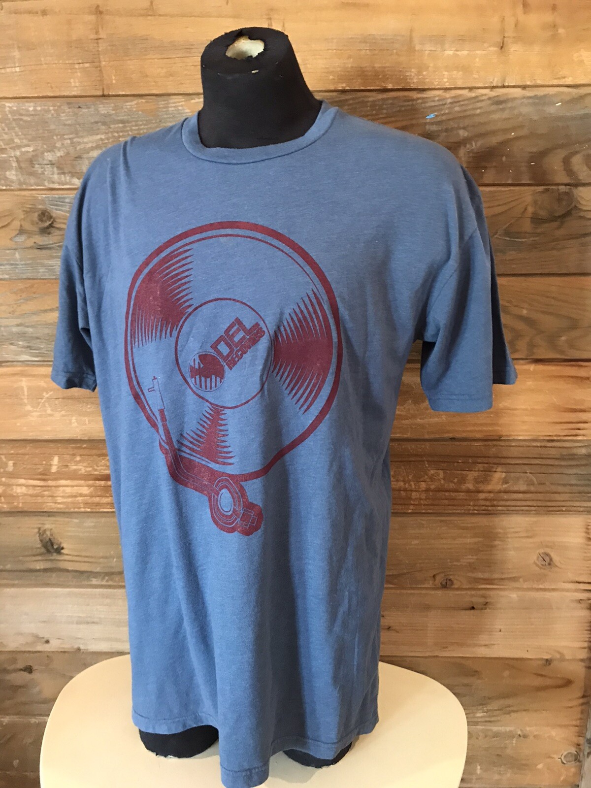 DEL Records- Turntable Logo LA- CA Spanish Record Lab… - Gem