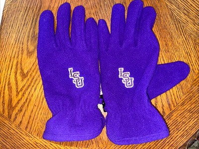 LSU Fleece Gloves One Size Fits Most | eBay