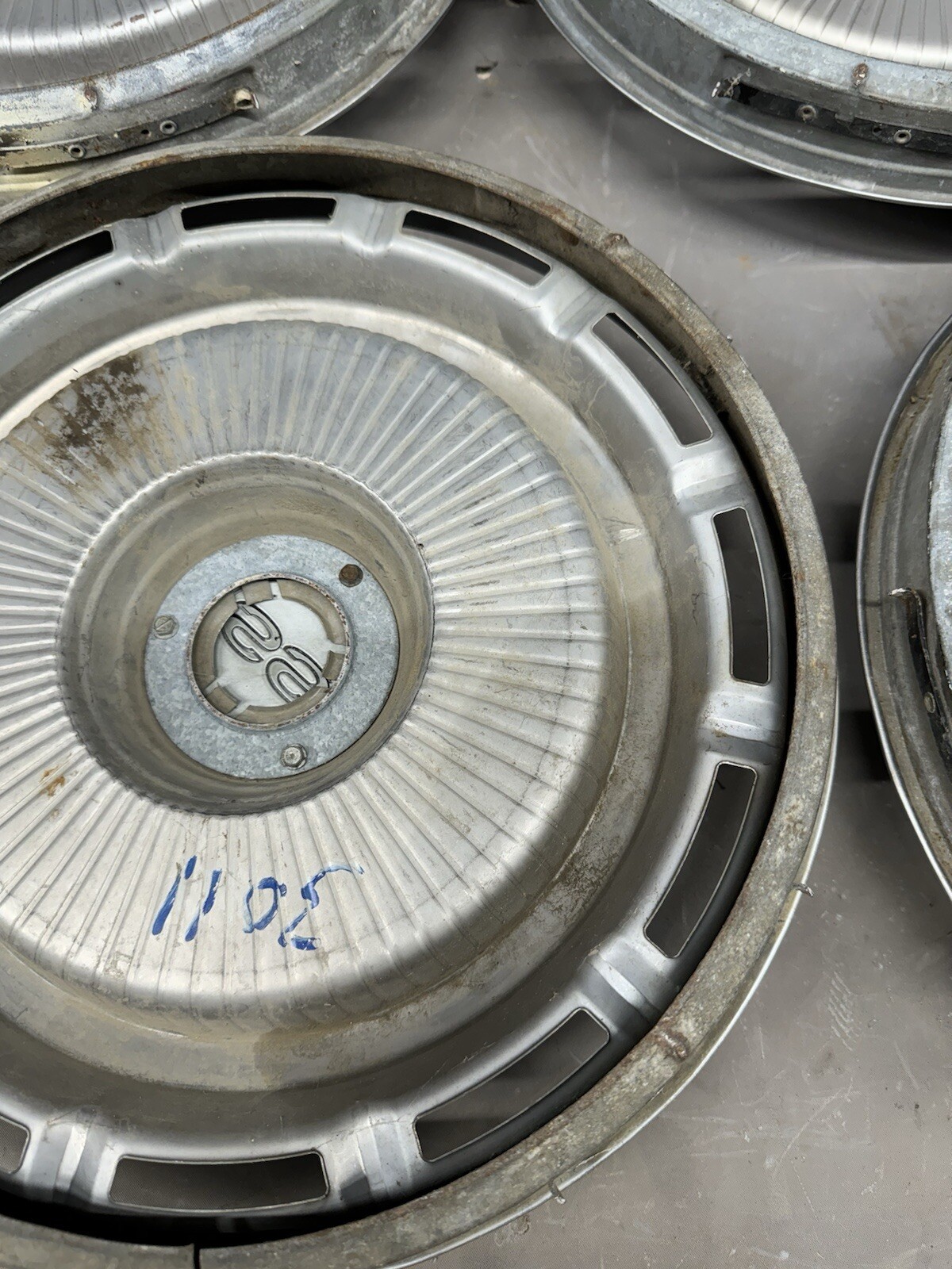 1965 1966 Chevy Impala SS Hubcaps 14" Wheel Covers Hub Caps Super Sport ...