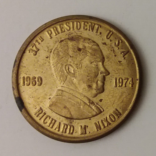 Richard M. Nixon 37th President Coin Medal Token 28mm | eBay