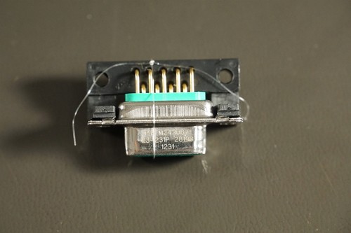 M24308/23-231P Positronic D-Sub Connector Receptacle Female 9 Pin Right ...