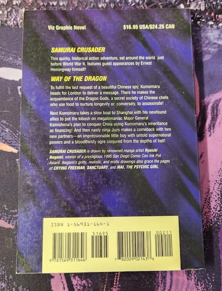 Samurai Crusader: Way of the Dragon: Viz Graphic Novel | eBay
