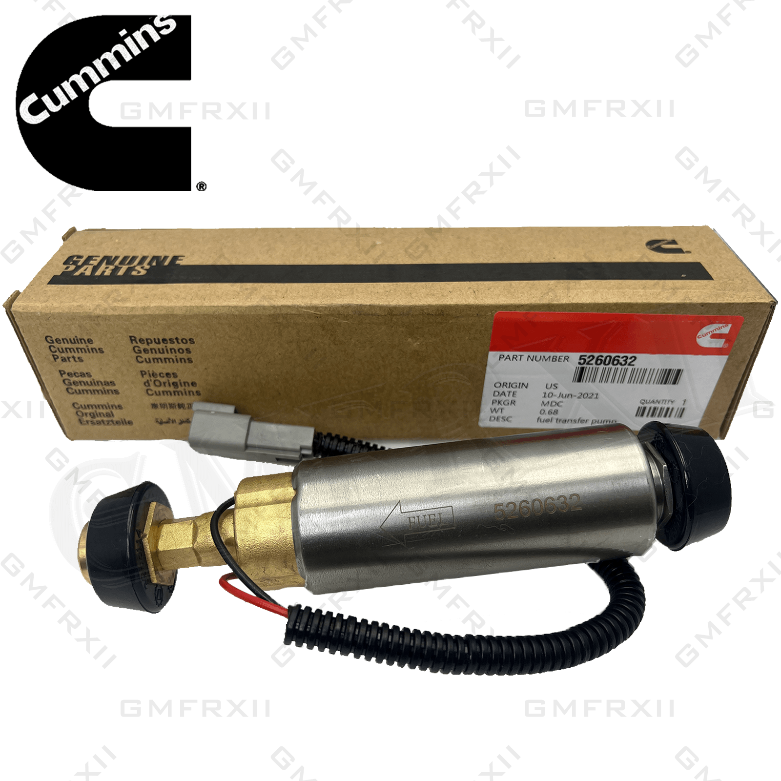5260632 Cummins Isl ISC Engine Fuel Transfer Pump P5260632 for sale ...