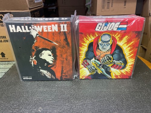 Mezco ONE:12 lot michael myers halloween 2 and destro gi joe in stock ...