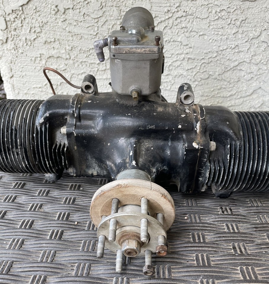 Aircraft Flat Twin Kiekhaefer 0-45-1 Engine Ww2 radioplane gunnery ...