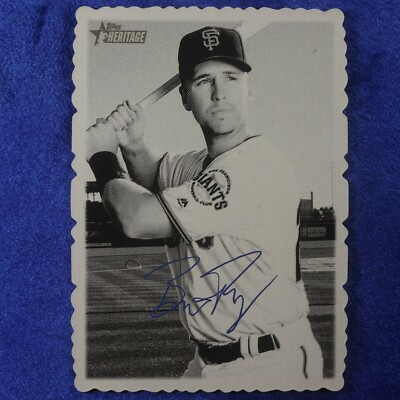 2018 Topps Heritage #8: Buster Posey [Deckle Edge] (INS-85) | eBay