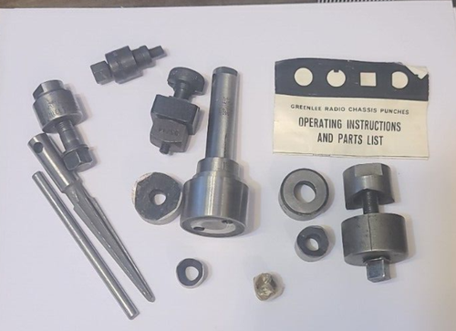 RADIO CHASSIS PUNCH SET | eBay