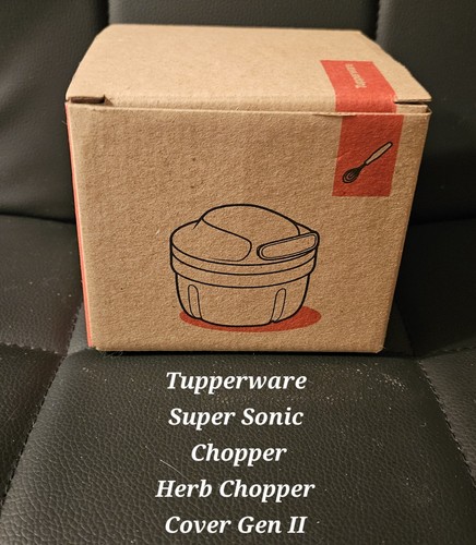 Tupperware Supersonic Gen 2 Chopper Red Chili NEW Compact | eBay