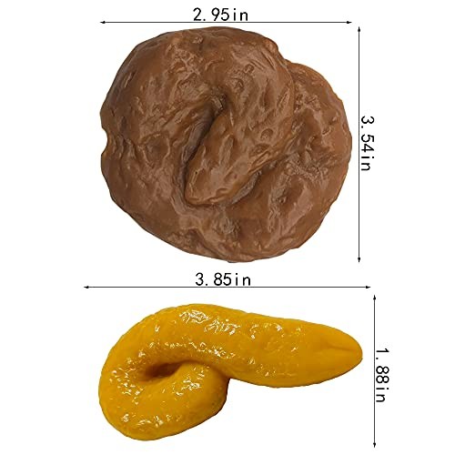 Different Shapes Fake Poo Fake Dog Poo Funny Joke Tricky Toys Prank ...