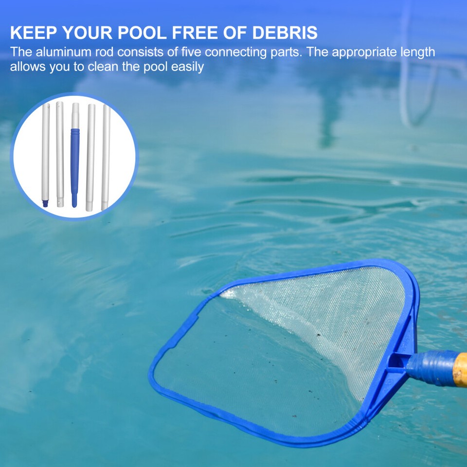 Heavy Duty Pool Pole Swimming Pool Vacuum Pole Pool Cleaner Poles | eBay