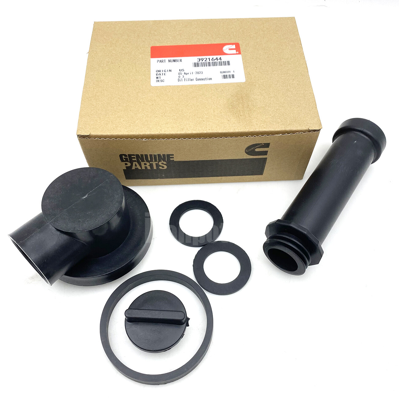 Oil Filler Tube Kits 3921644 Fits For Cummins 5.9L 1989-1998 Dodge 12 ...