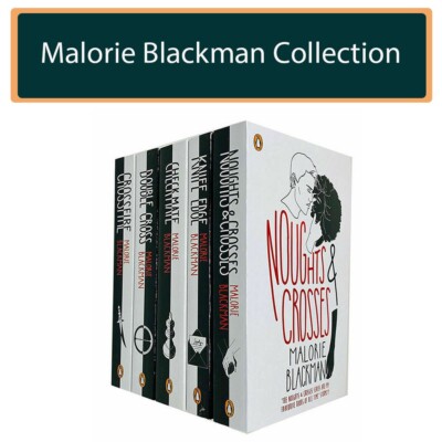 Malorie Blackman Noughts and Crosses 5 Books Set Knife Edge, Checkmate ...