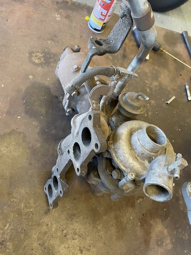 1990 Chevrolet Spectrum Turbo Geo Storm Turbo Complete Manifold | eBay