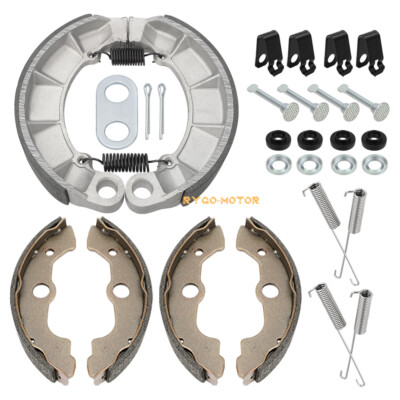 Front&Rear Brake Shoes Pin Kits for Honda Foreman Rubicon 500 TRX500FA ...