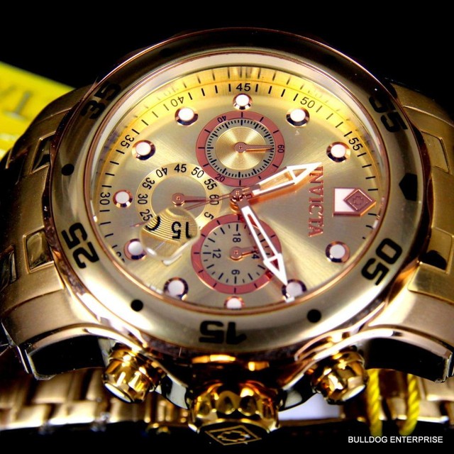 Invicta Pro Diver 80071 Chronograph Men's Quartz Watch for sale online ...