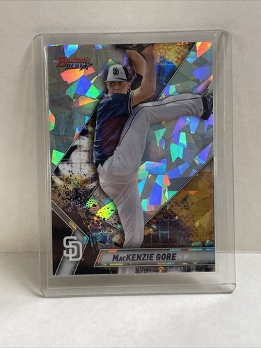 2019 Bowman's Best Top Prospects Atomic Refractor Mackenzie Gore #TP-24 ...