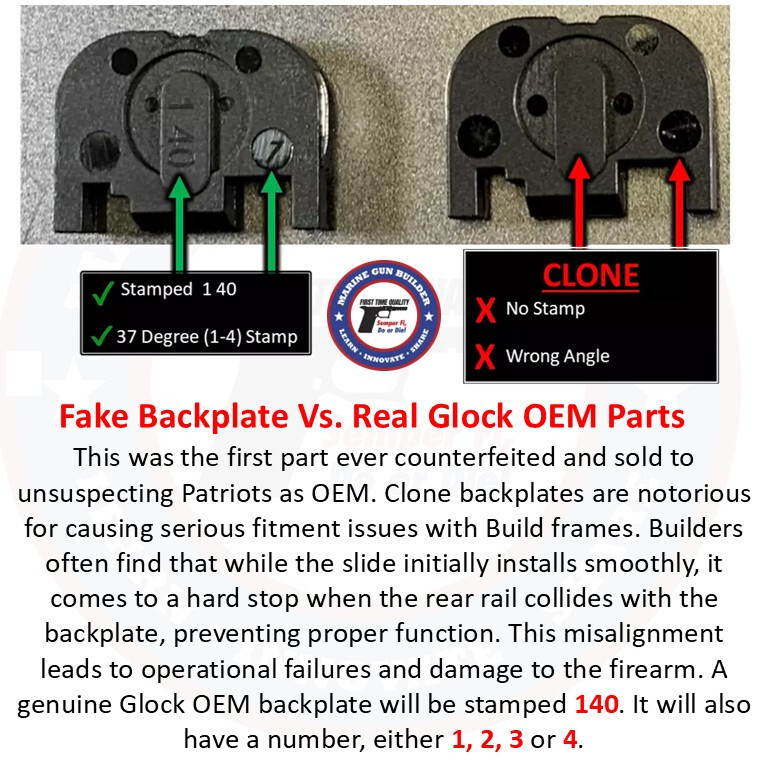 Glock 23 Upper Parts Kit Gen 3 OEM G23 UPK Factory Authentic Armorer ...