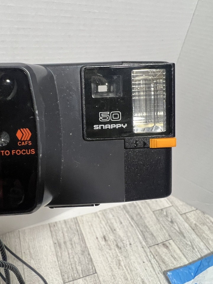 Canon Snappy 50 Camera 35mm Film Point & Shoot With Strap | eBay