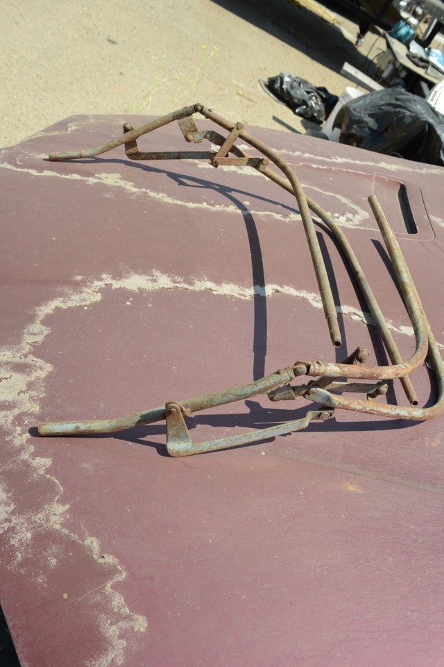 MG MIDGET, SPRITE, BUGEYE FOLDING CONVERTIBLE TOP BOWS ( SOFT TOP FRAME ...