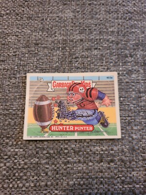 1987 GARBAGE PAIL KIDS STICKERS #403a HUNTER PUNTER SERIES 10 | eBay