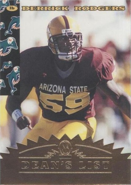 1997 Score Board Rookies - Dean's List #72 Derrick Rodgers (RC) for ...