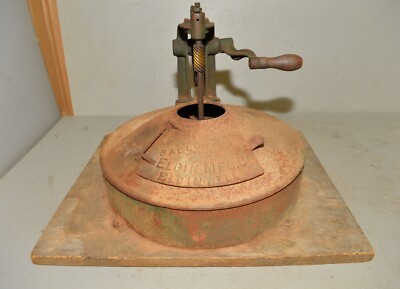 Rare antique Elgin butter cream separator collectible cast iron farm ...
