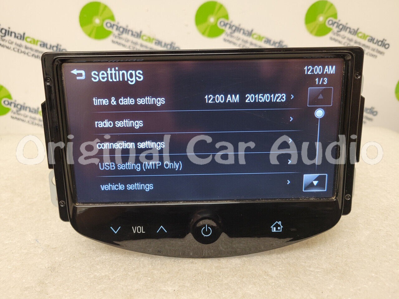 2015 - 2016 Chevrolet Trax OEM Radio Receiver Touchscreen Display ...
