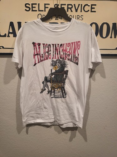 Alice In Chains Angry Chair Men's T Shirt Rock Band Tour Concert Merch ...