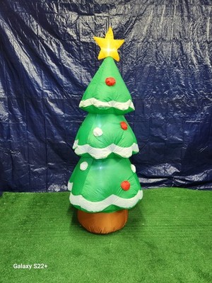 7ft Gemmy Airblown Inflatable Prototype Christmas Tree #119228 | eBay
