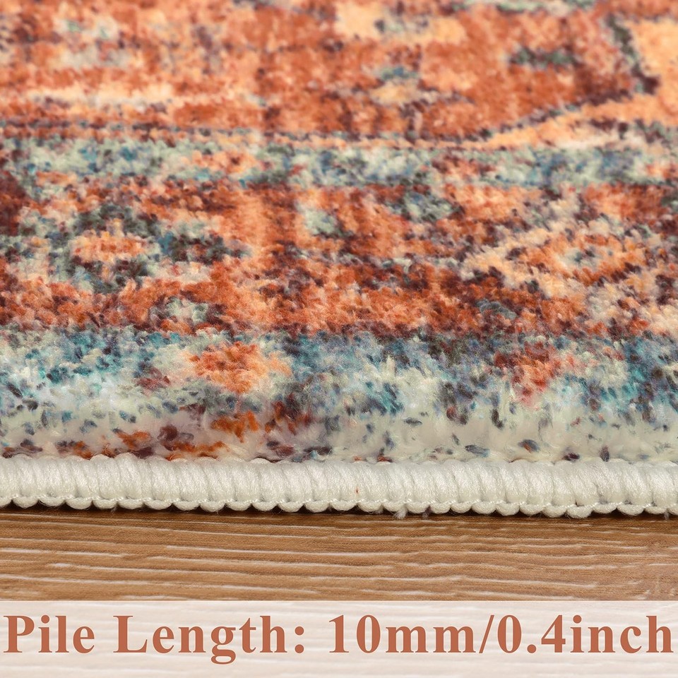 SHACOS Extra Long Runner Rugs for Hallway 60 x 300 cm Non Slip Vintage ...
