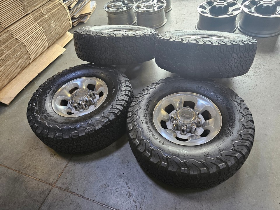 16" Ford F-250 F-350 Excursion OEM 3490 3407 rims wheels 2001 2002 2003 ...