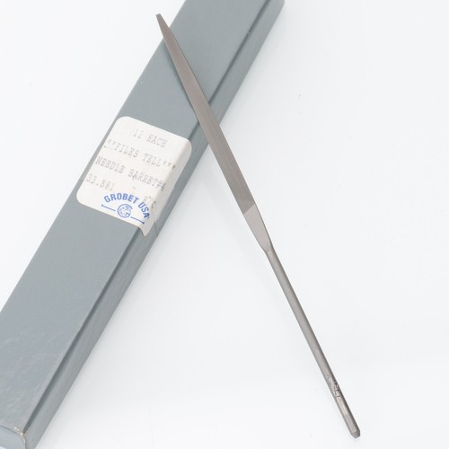 GROBET Tell Swiss Barrette Needle File Watchmakers Jewelers 33.881 ...