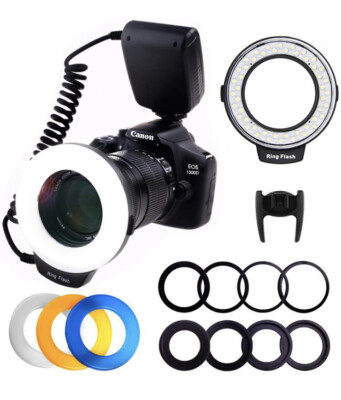 Flash Light With LCD Display Adapter Canon Nikon And DSLR Cameras | eBay