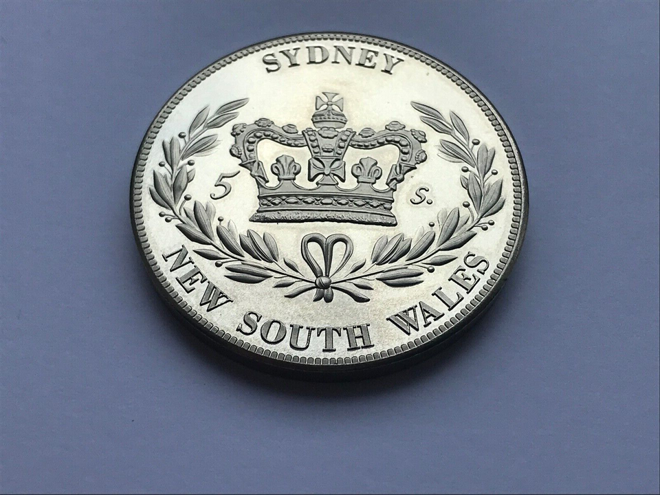 2008 AUSTRALIA NEW SOUTH WALES QUEEN VICTORIA 1851 RETRO PATTERN CROWN ...